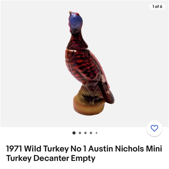 wild turkey | Accents | Vintage | Poshmark